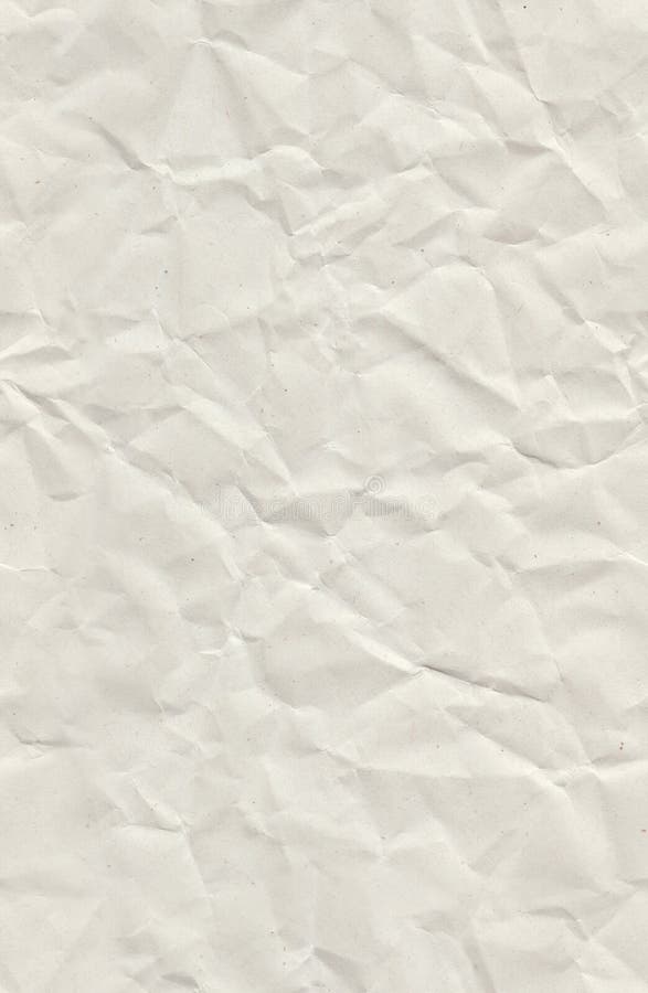 Crumpled Recycled Paper, Seamless Pattern Stock Image - Image of ...