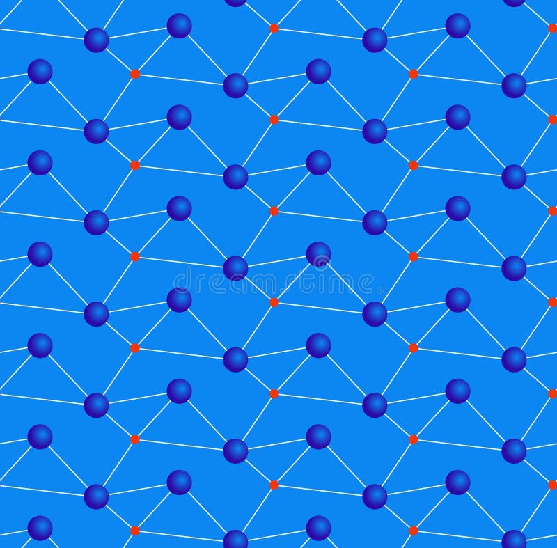 Seamless Pattern - Crystal Lattice, Wallpaper, Wrapping Paper ...