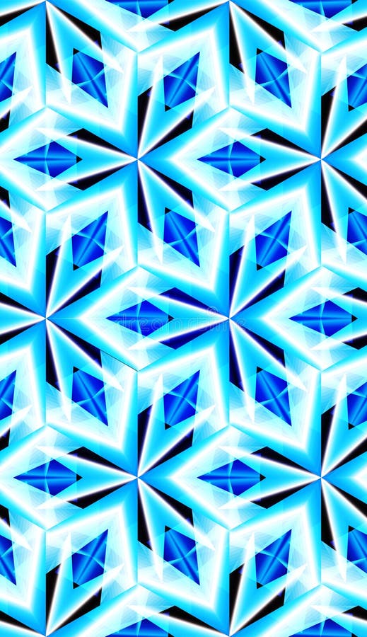 Seamless Pattern With Crystal Texture. Stock Vector - Illustration of ...