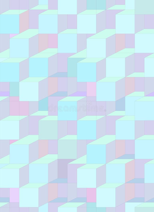 Seamless Pattern with Cubes Stock Vector - Illustration of seamless ...