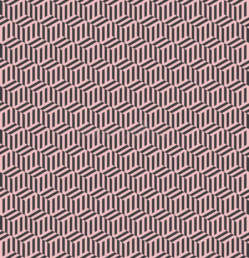 Seamless Pattern with Cubes. Repeating Modern Stock Vector ...