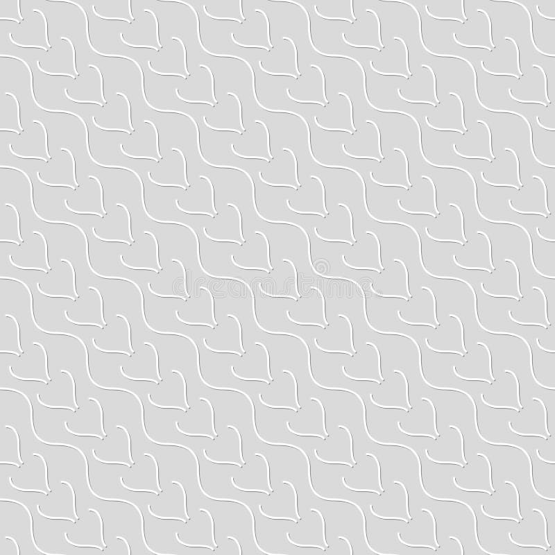 Seamless Pattern of Curves Lines. Stock Vector - Illustration of grid ...