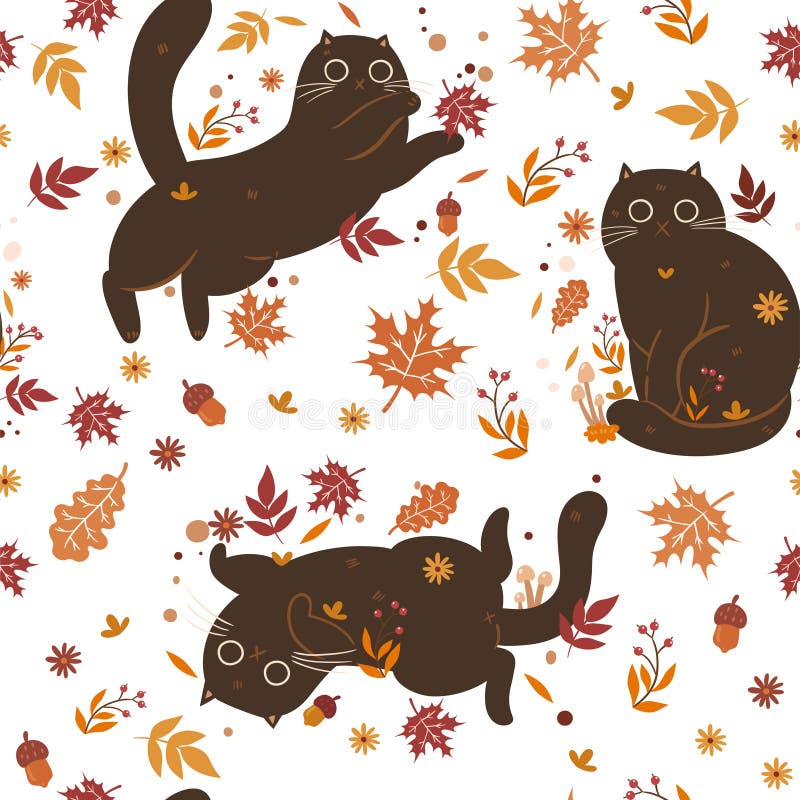 Autumn Card With The Inscription. Vector Graphics Stock Illustration ...