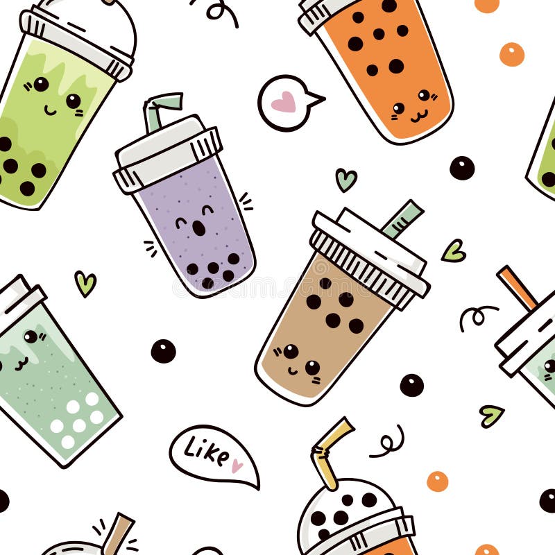 Texture Bubble Tea Stock Illustrations – 658 Texture Bubble Tea Stock ...