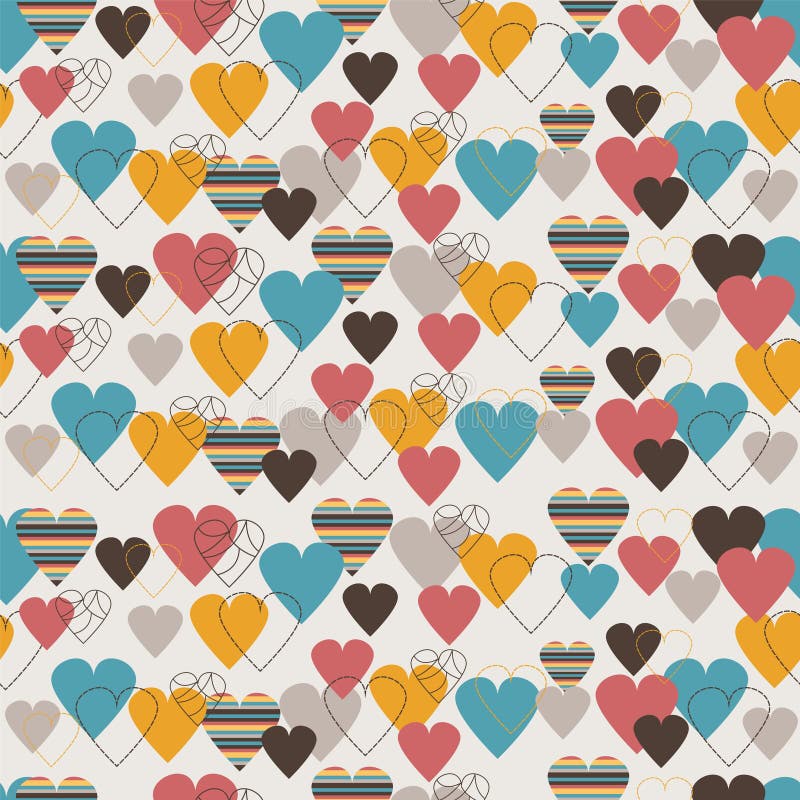 Seamless pattern stock vector. Illustration of blue, congratulation ...