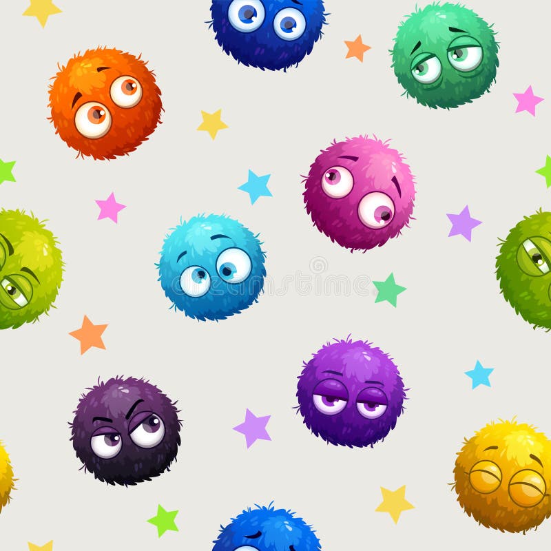 Fuzzy Monsters Stock Illustrations – 85 Fuzzy Monsters Stock ...
