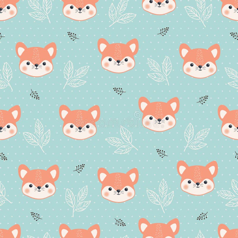 Cute Pink Fox Stock Illustrations – 2,294 Cute Pink Fox Stock ...