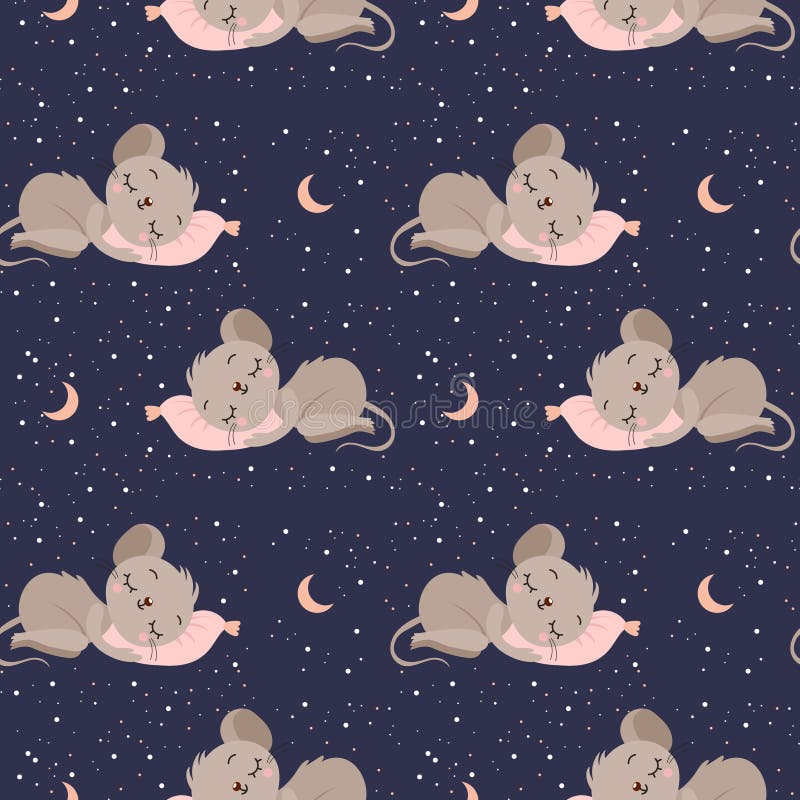 Sleeping Mice Stock Illustrations – 260 Sleeping Mice Stock ...