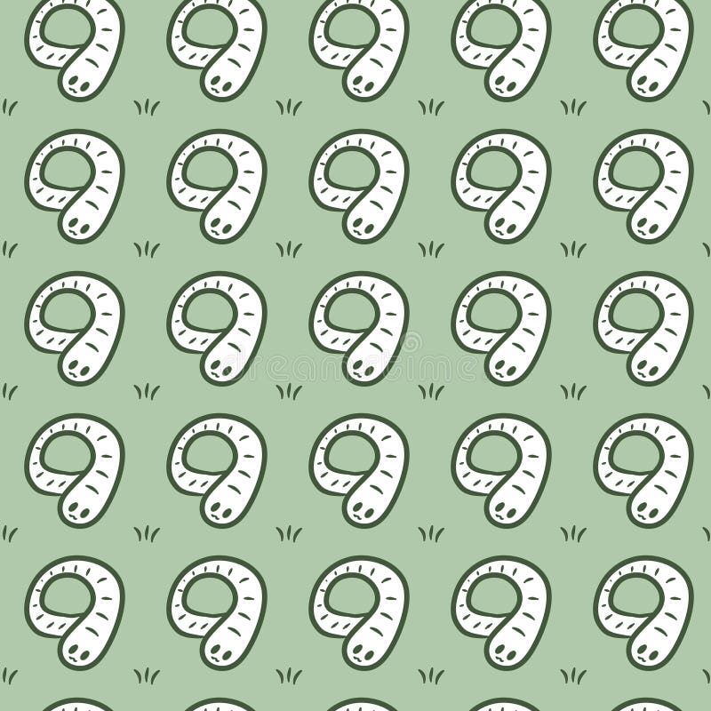 Cute Worm of Red Apple Cartoon Stock Illustration - Illustration of ...