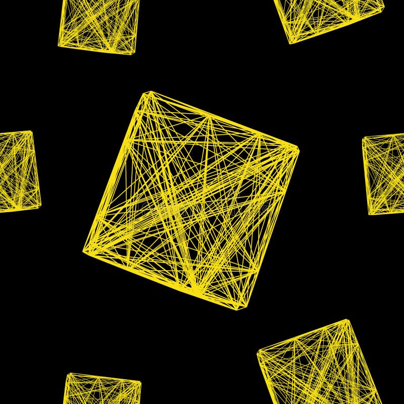 Yellow Network Cloud Connection Icon Isolated on Orange Background ...