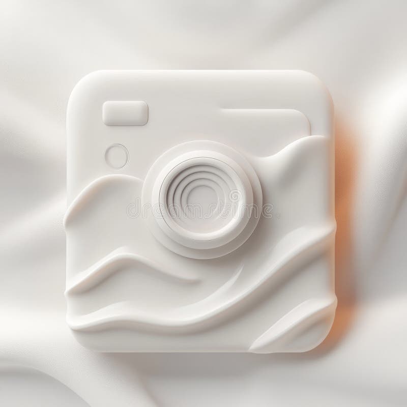 Seamless Pattern of 3D White Ripple Outline Tiles, Evoking a Tranquil ...