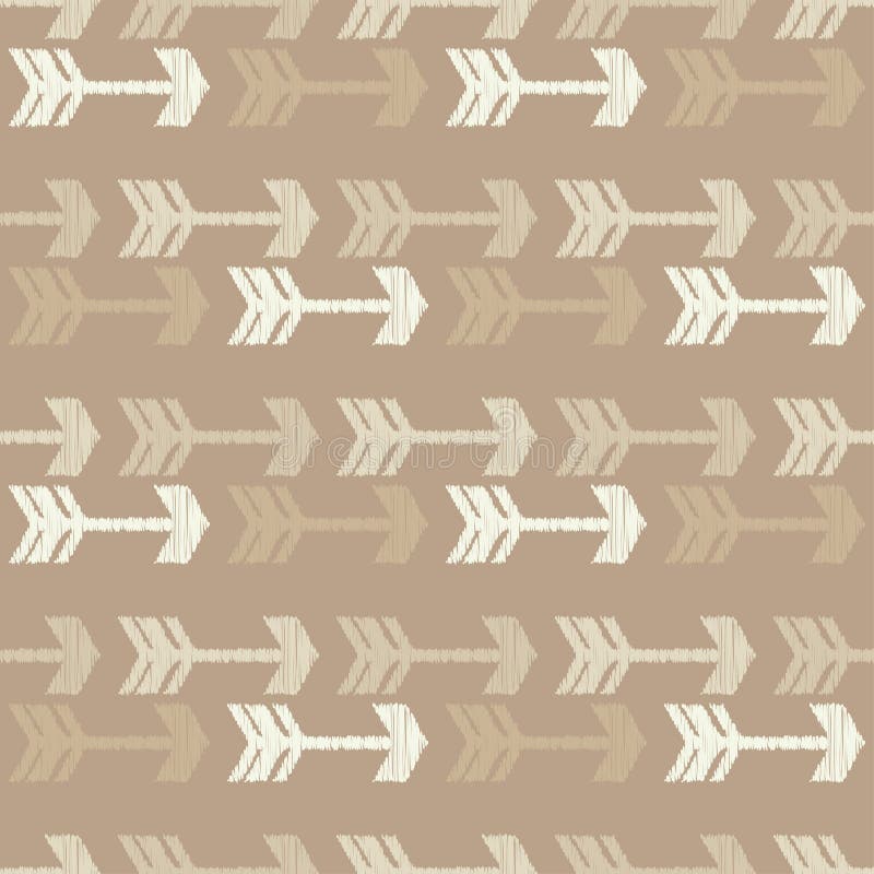 Arrow. Hatching technique stock vector. Illustration of blueprint ...