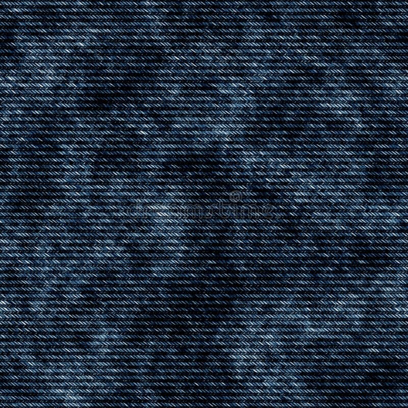 Seamless Pattern of Denim Fabric Stock Illustration - Illustration of ...