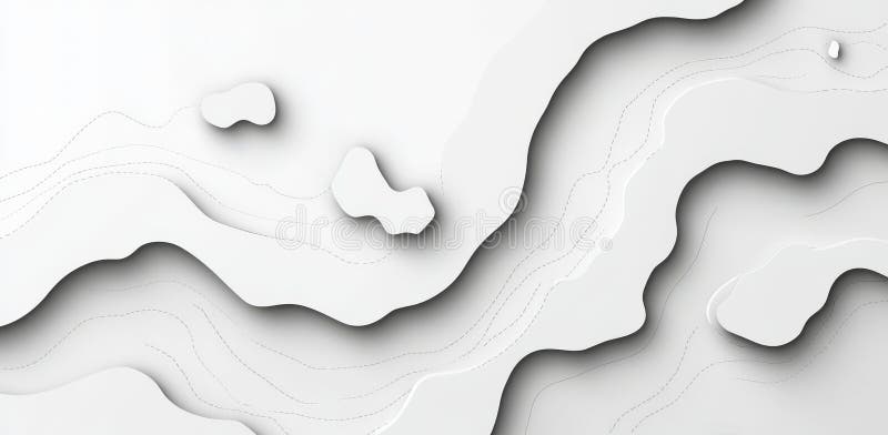 A Seamless Pattern Design with a Map Background that Includes Wave-like ...