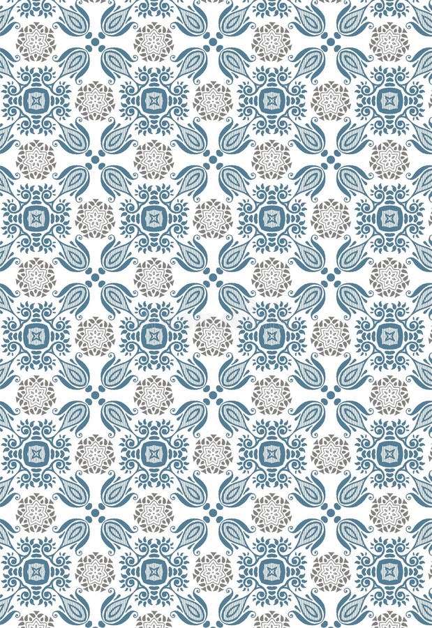 SEAMLESS PATTERN DESIGN BACKGROUND for PRINT Stock Illustration ...