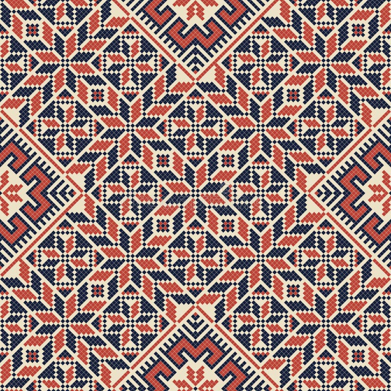 Palestinian Embroidery Pattern Stock Vector - Illustration of east ...