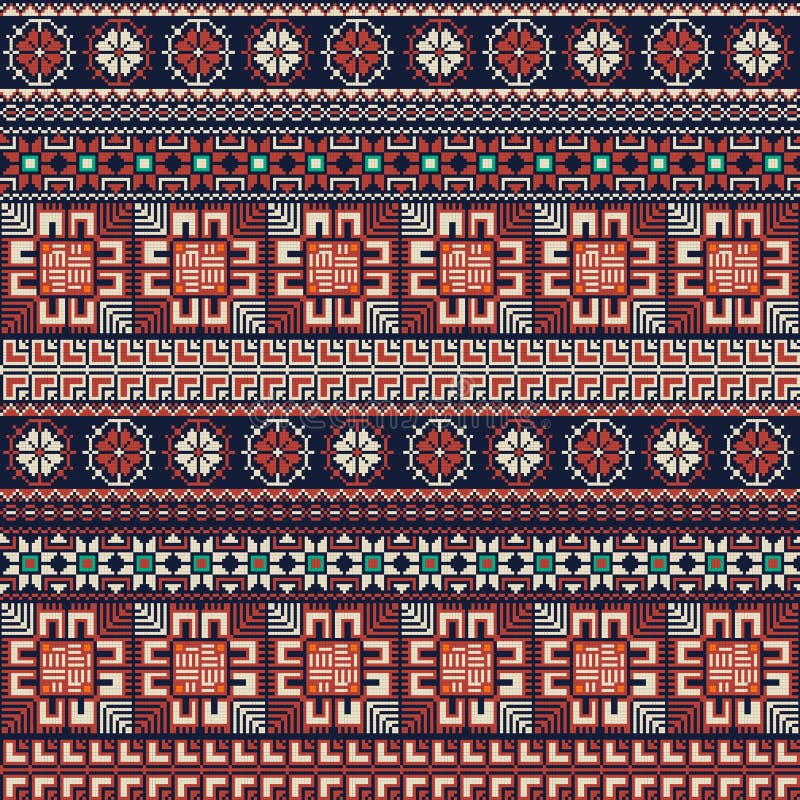 Palestinian Embroidery Pattern Stock Vector - Illustration of fashion ...