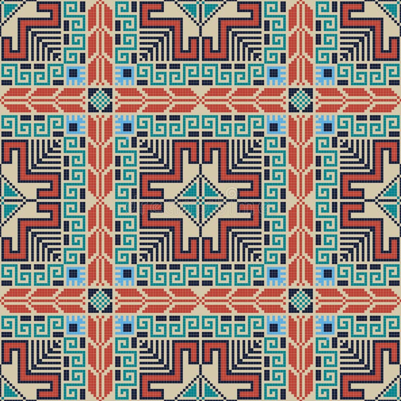Palestinian Embroidery Pattern Stock Vector - Illustration of decor ...