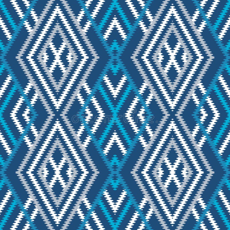 Seamless Pattern of Diamonds and Lines. Stock Vector - Illustration of ...