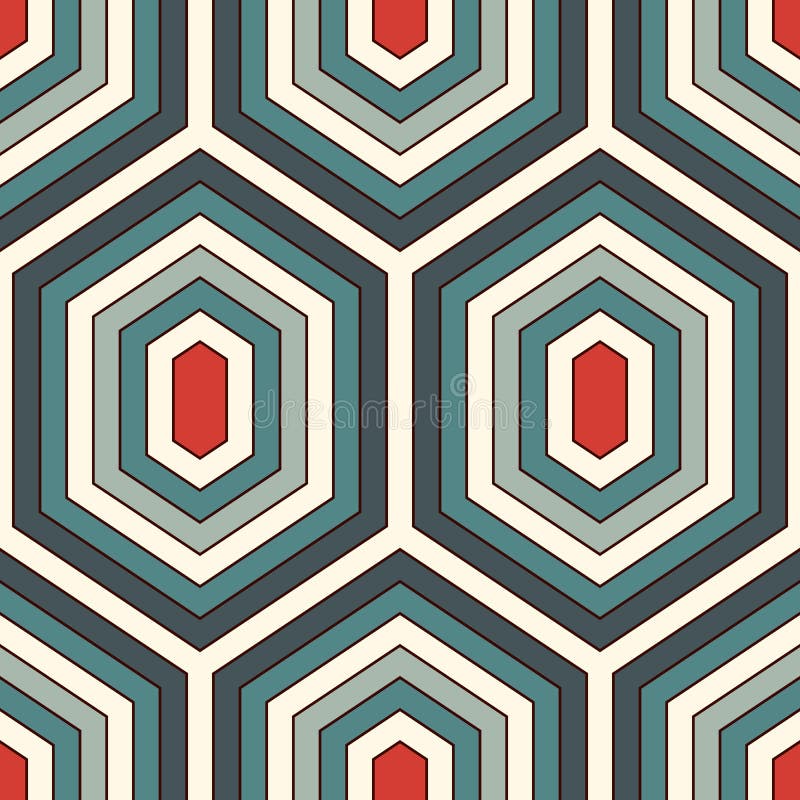 Seamless Pattern with Diamonds. Turtle Shell Motif. Honeycomb Wallpaper ...