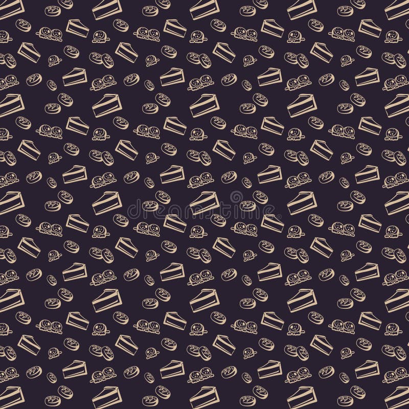 Seamless Pattern, Different Food of Different Cuisines of the World ...