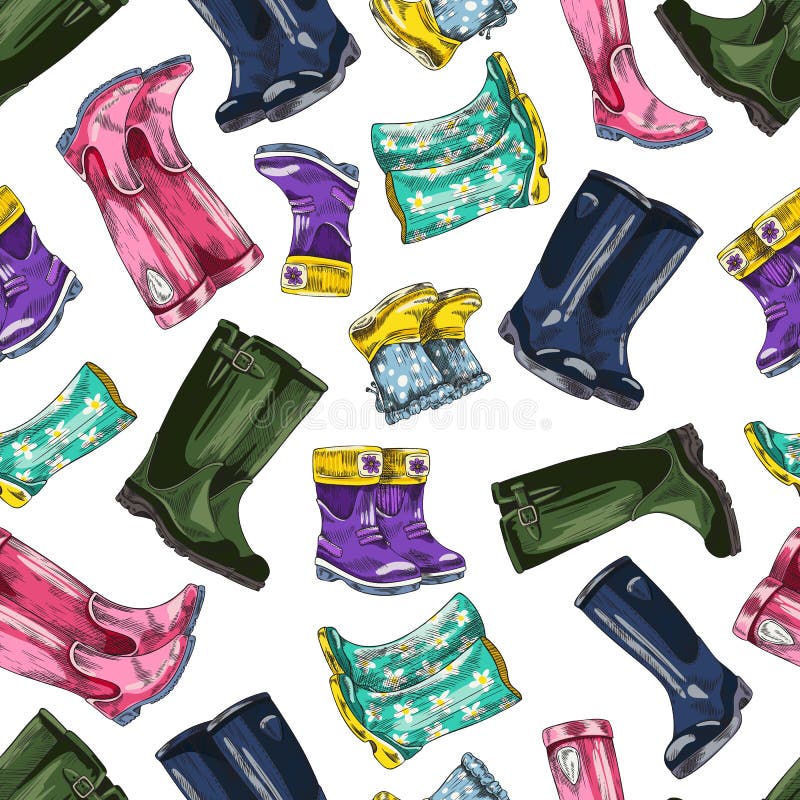 Welly Boots Stock Illustrations – 153 Welly Boots Stock Illustrations ...
