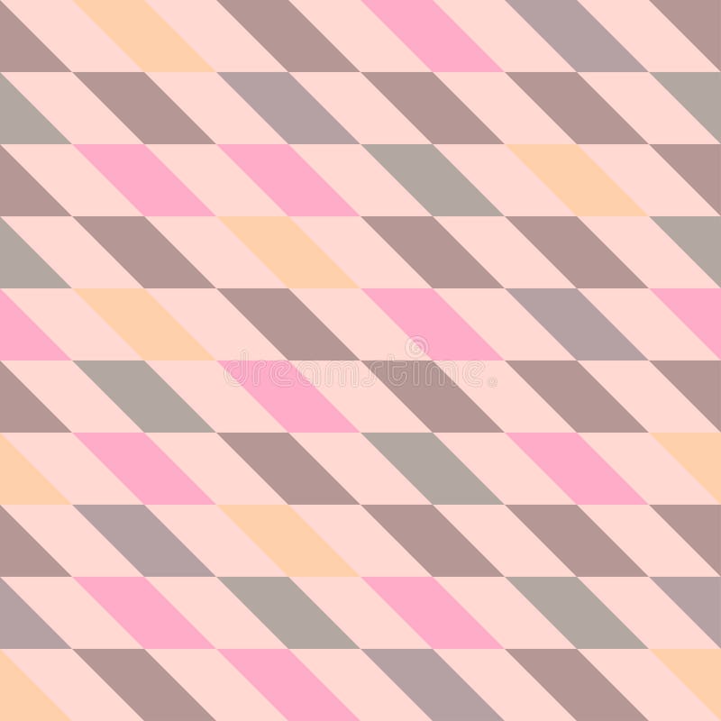 Seamless Pattern of Distorted Diagonal Diamonds Stock Vector ...