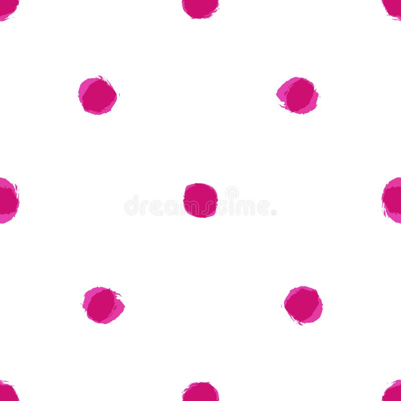 Seamless Pattern with Distressed Dry Brush Dots Stock Vector ...