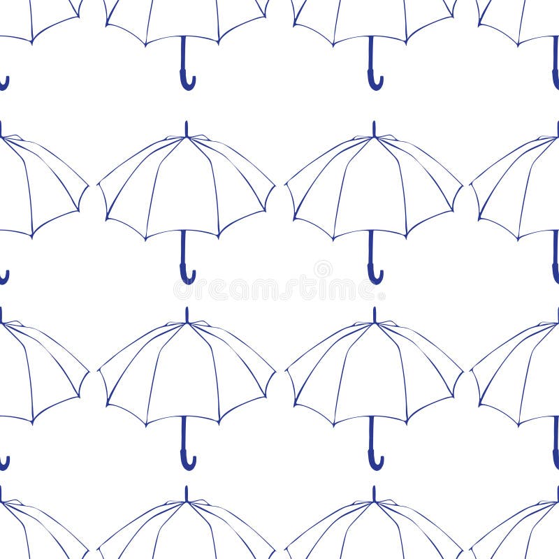 Umbrellas Line Drawing Stock Illustrations – 369 Umbrellas Line Drawing ...