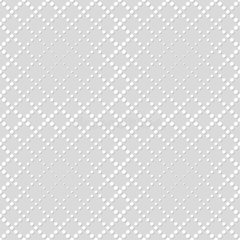 Seamless Pattern of Dots. Dotted Wallpaper. Unusual Lattice Stock ...