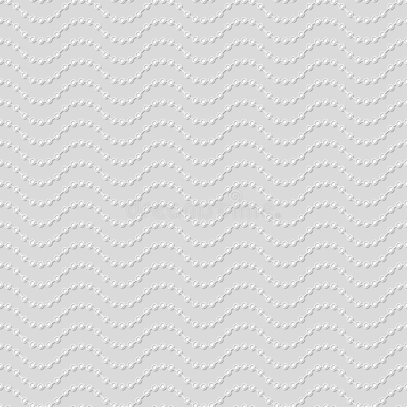 Seamless Pattern of Dots. Dotted Wavy Wallpaper Stock Vector ...