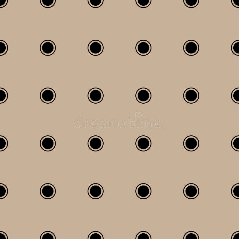 Seamless Pattern Double Dots Stock Vector - Illustration of shape ...