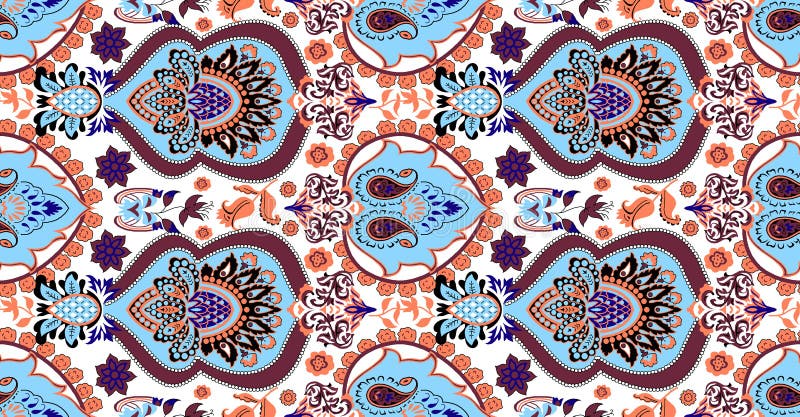 Seamless pattern draw stock illustration. Illustration of draw - 78748815