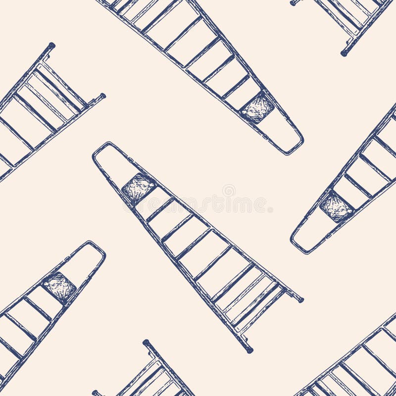 Folding Ladder Stock Illustrations – 572 Folding Ladder Stock ...