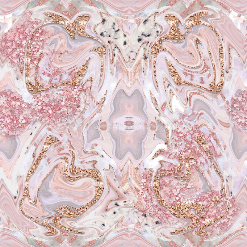 Seamless Pattern Drip Marble Abstract Background Stock Illustration ...