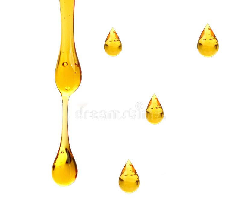 Seamless Pattern Of Dripping Glossy Honey Vector Stock Image Image