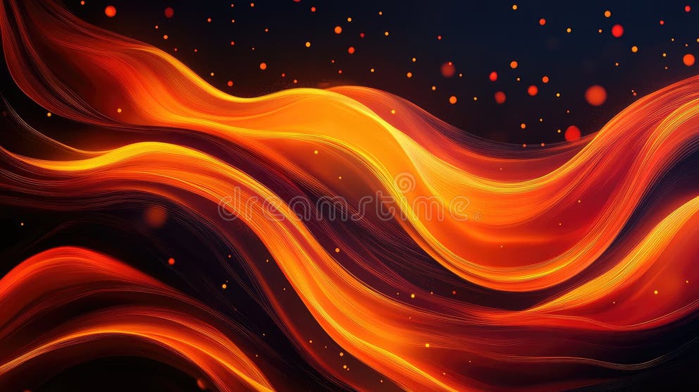 Seamless Pattern of Dynamic Fire Flames, Capturing the Intense Beauty ...