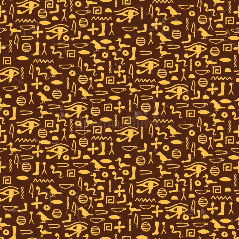 Hieroglyphics Pattern Stock Illustrations – 1,547 Hieroglyphics Pattern ...