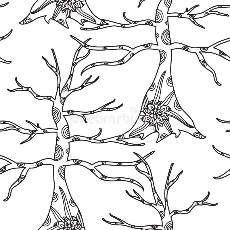 Seamless pattern stock vector. Illustration of decorative - 34836258