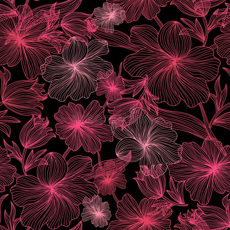 Seamless pattern stock vector. Illustration of sketch - 36203164