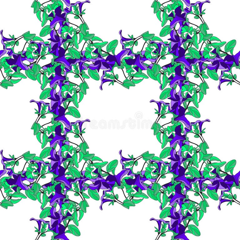 Seamless pattern stock vector. Illustration of stylized - 38923967