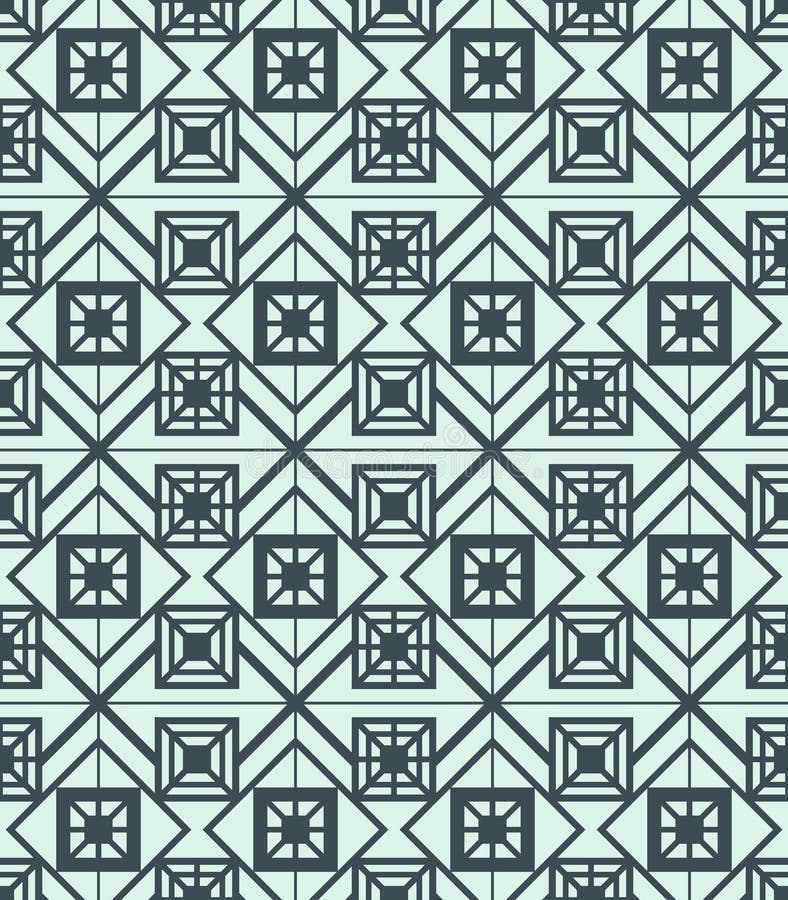 Openwork Lattice in Oriental Style Stock Vector - Illustration of ...