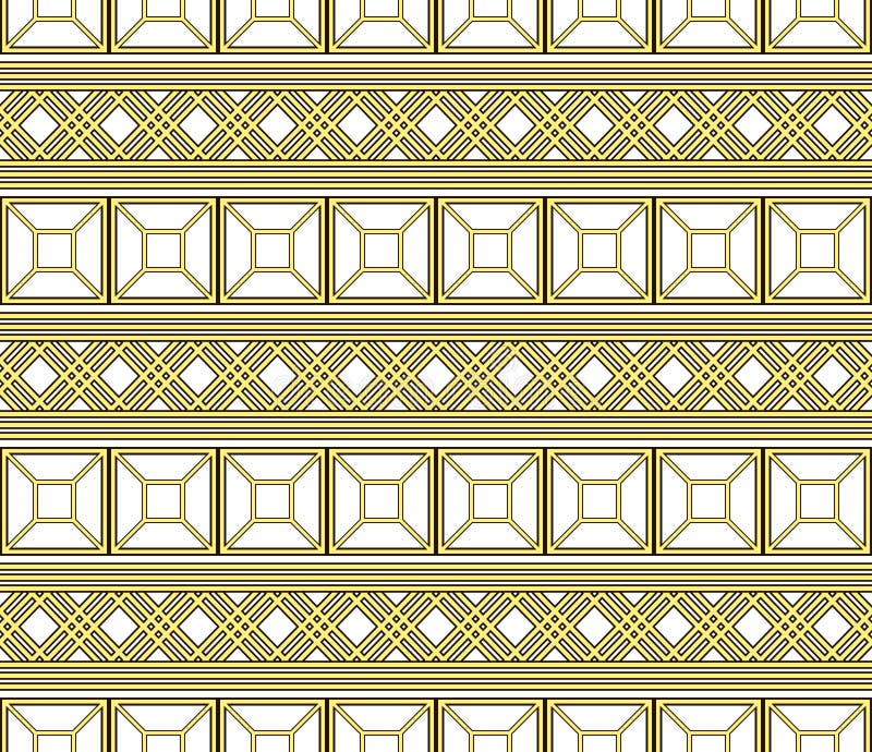 Openwork Lattice in Oriental Style Stock Vector - Illustration of ...