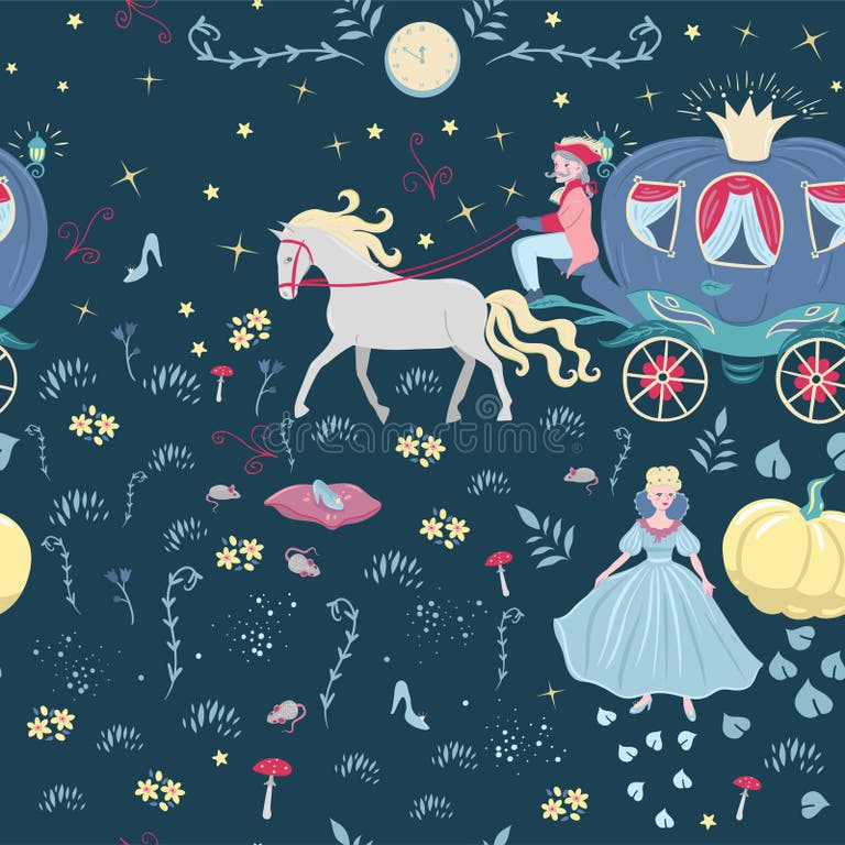 Fairy Tale Elements Pattern Stock Illustrations – 2,642 Fairy Tale ...
