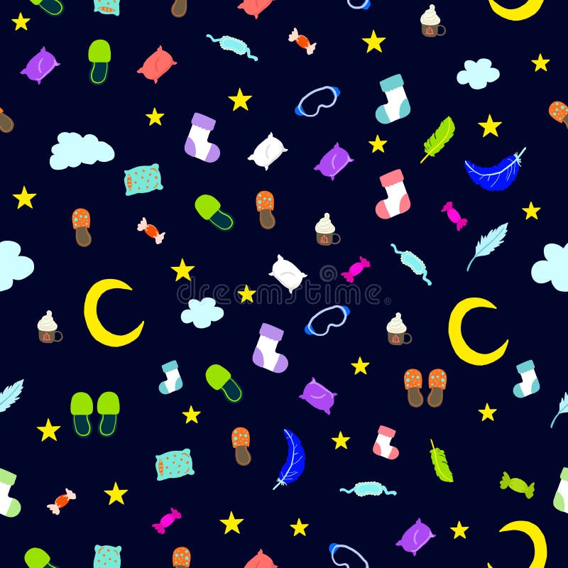 Pajama Party Wallpaper Stock Illustrations 305 Pajama Party Wallpaper