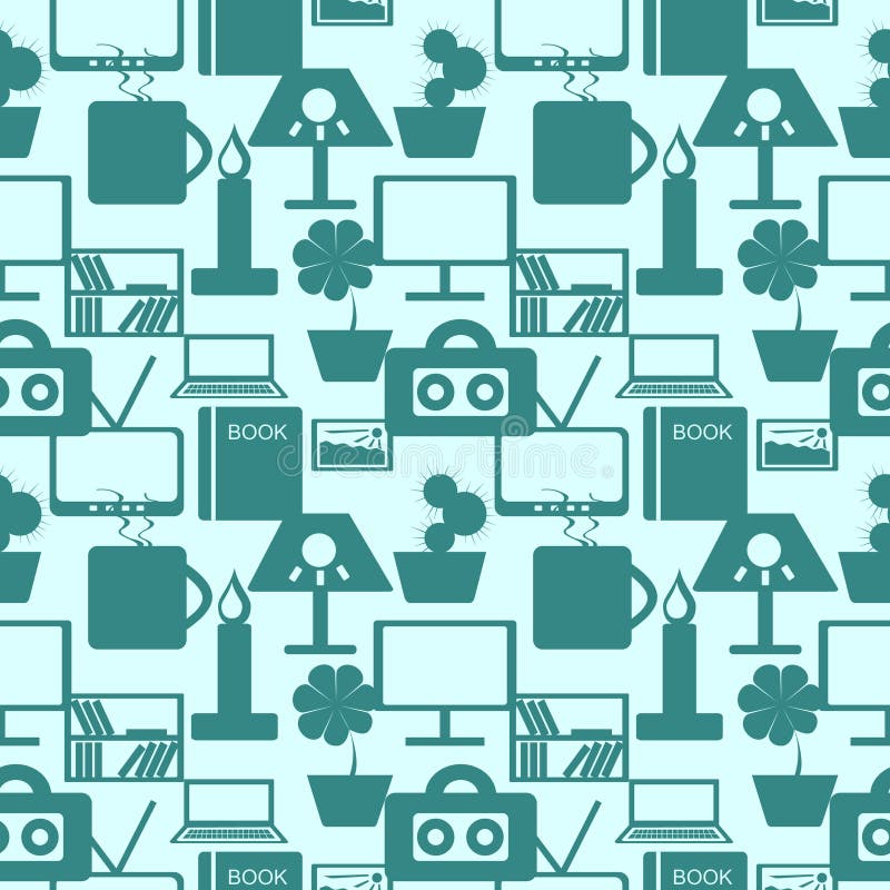 A set of household items stock vector. Illustration of group - 22197108