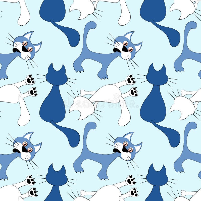 Seamless Pattern, Endless Texture on a Square Background - Stylized ...