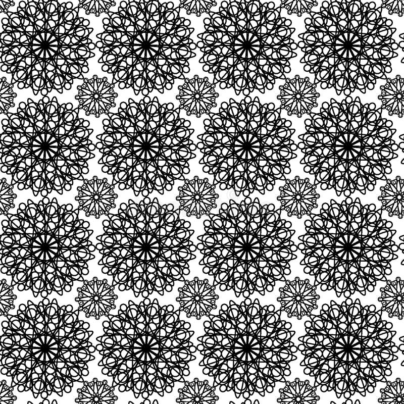 Seamless Pattern, Endless Texture on a Square Background - Stylized ...