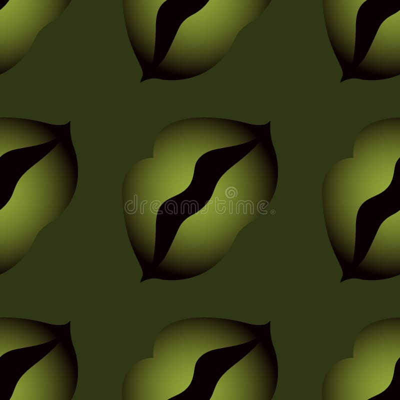 Stylized Lips, Half-open Mouth - Isolate, Graphics. the Bohemian World ...