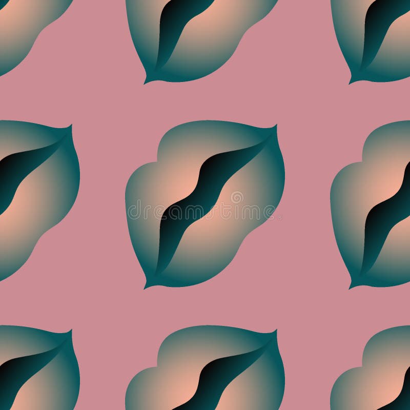 Stylized Lips, Half-open Mouth - Isolate, Graphics. the Bohemian World ...